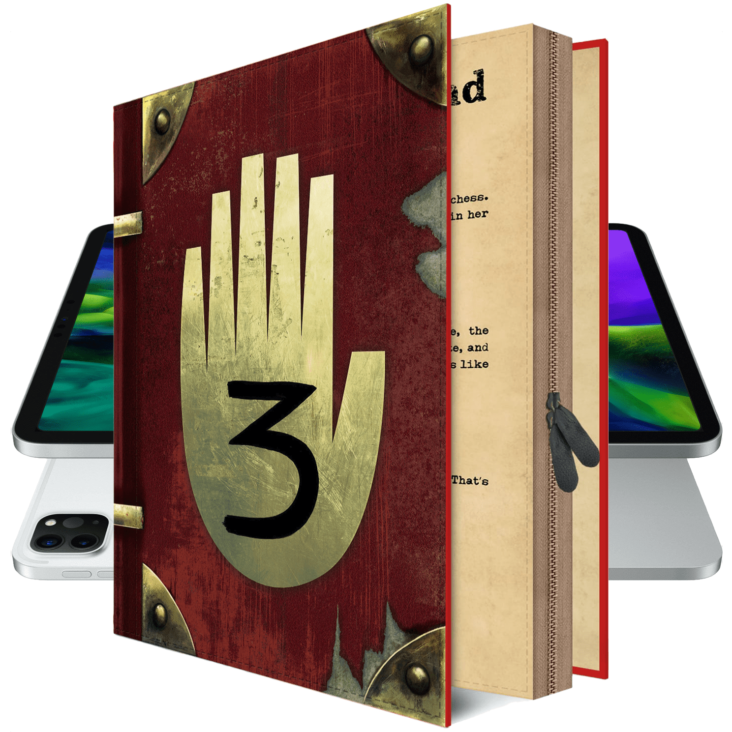 11 inch iPad Air M4 Case Gravity Falls Book Disney iPad Case – CASELIBRARY