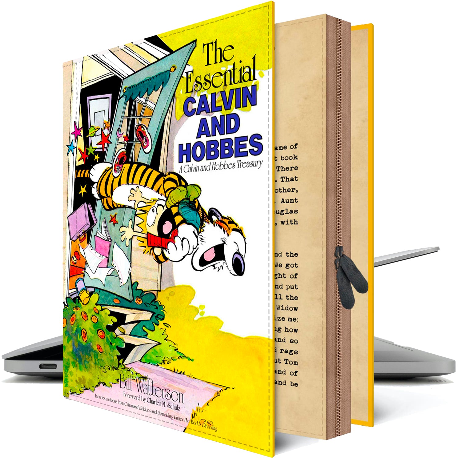 16-inch Macbook Pro M3 Case Calvin and Hobbes Book Case – CASELIBRARY