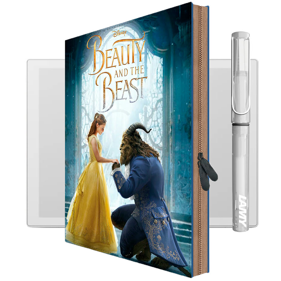 Supernote A6X2 Nomad Case Folio Disney Beauty and The Beast Book ...