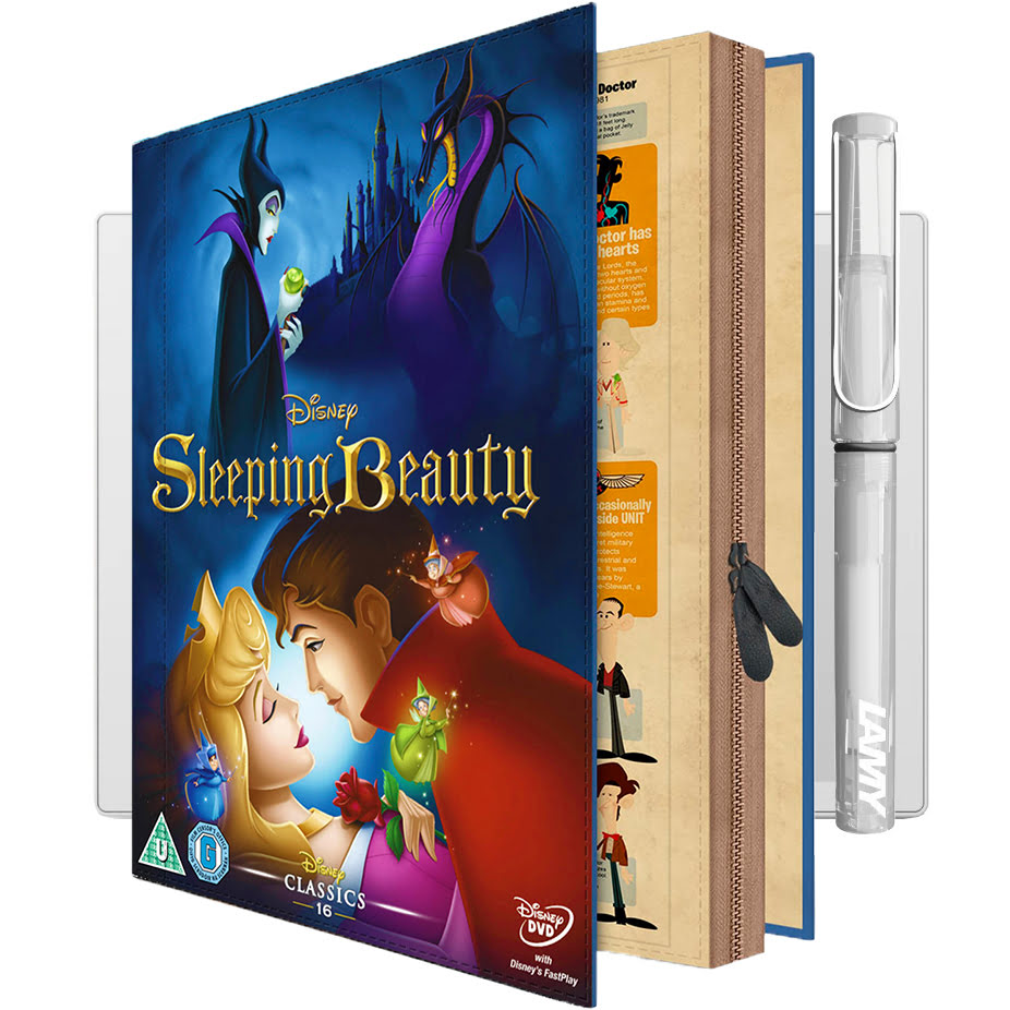 Supernote Manta A5 X2 Case Folio SLEEPING BEAUTY – CASELIBRARY
