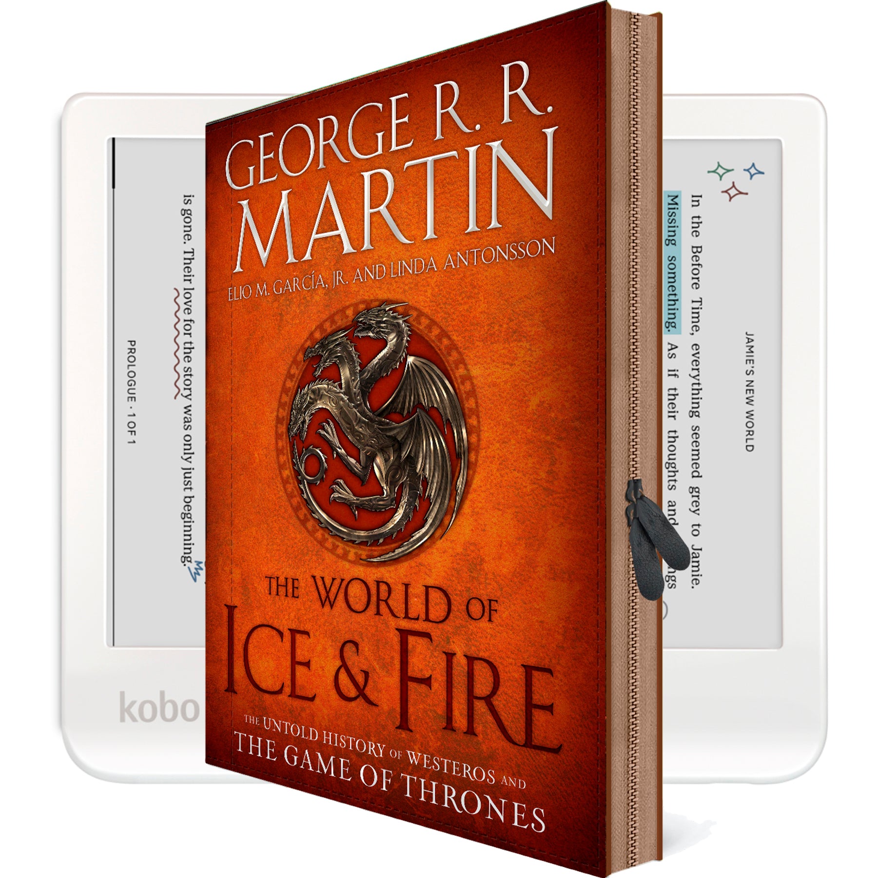 Kobo Libra Colour Case A SONG OF ICE AND FIRE – CASELIBRARY