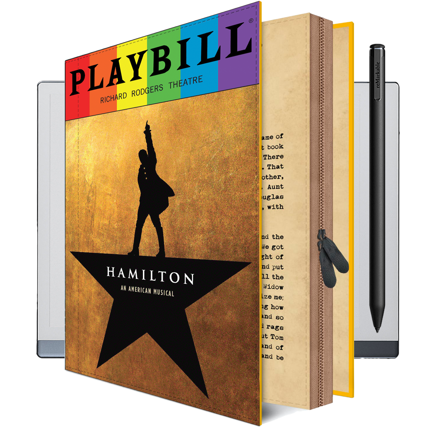 Hamilton PlayBill reMarkable Case – CASELIBRARY