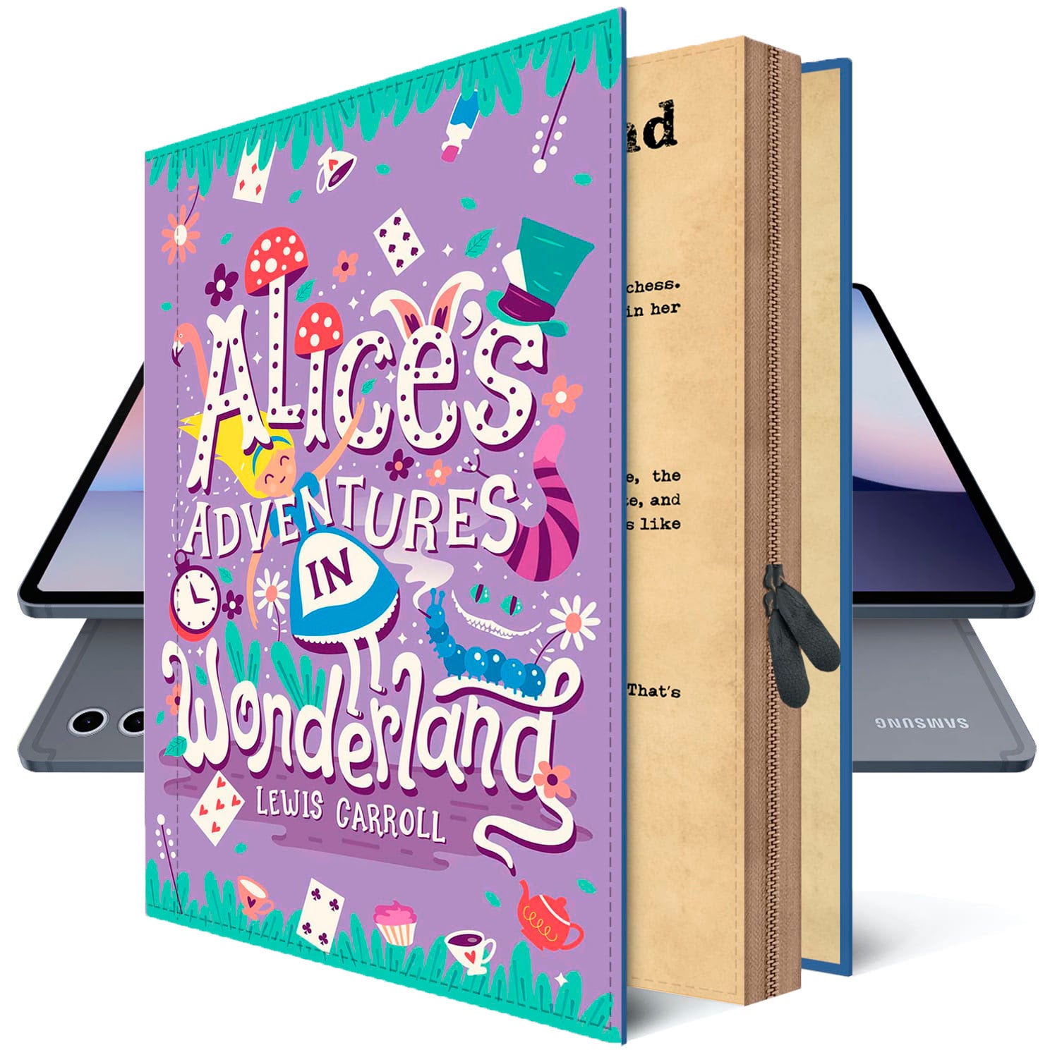 Samsung Galaxy TAB S10 Ultra Case ALICE IN WONDERLAND – CASELIBRARY